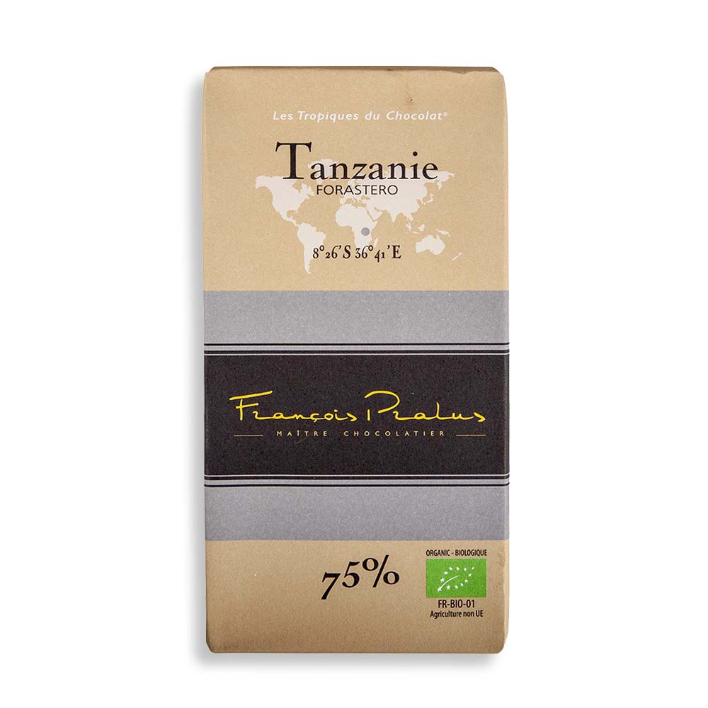 François Pralus Dark Chocolate Pyramid | World Wide Chocolate