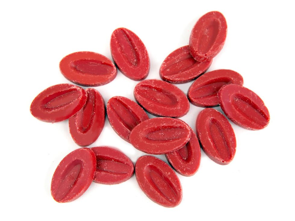 Valrhona Strawberry Inspiration Couverture Feves | World Wide Chocolate