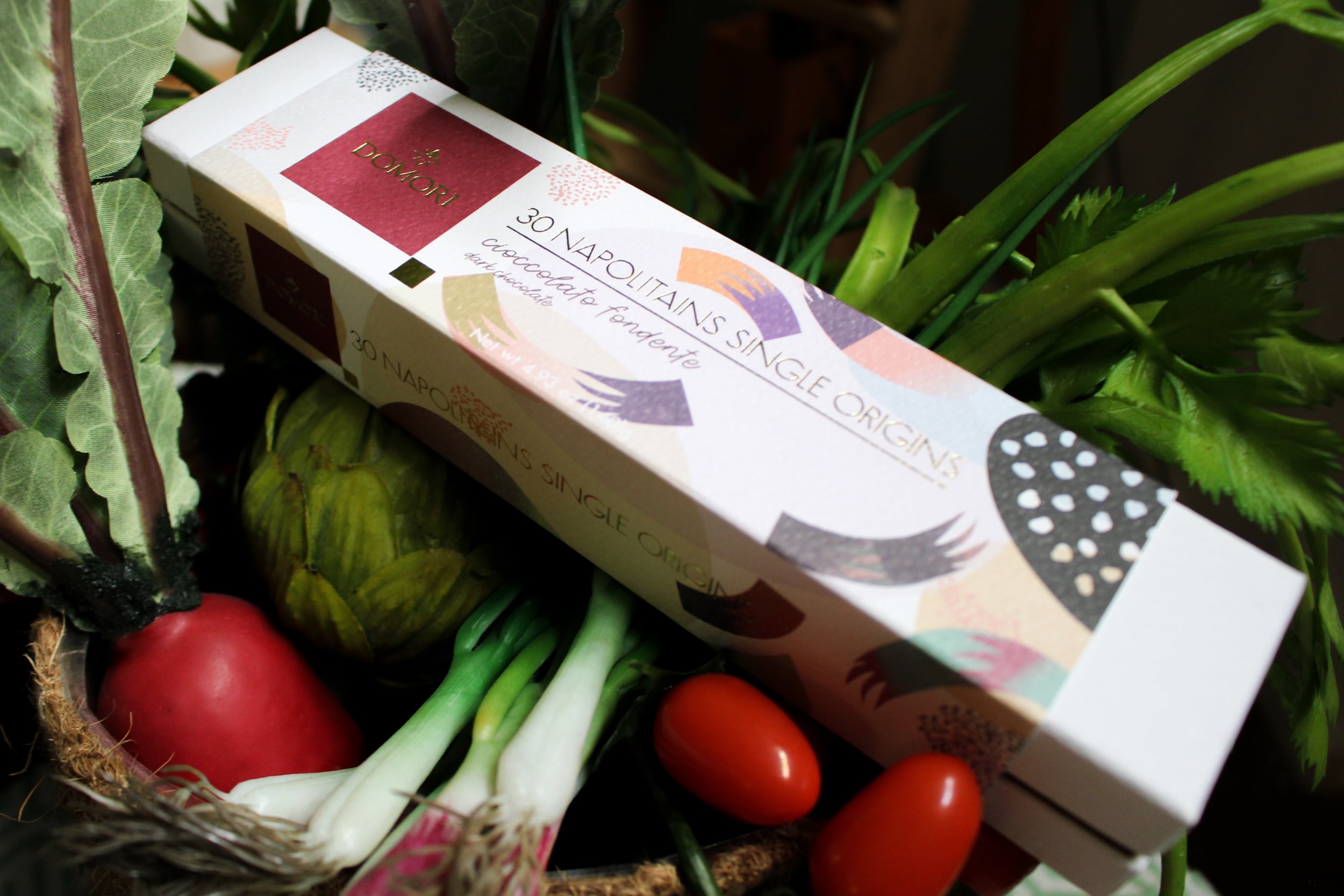 Domori 30-Piece Single Origin Napolitains Chocolate Square Gift Box ...