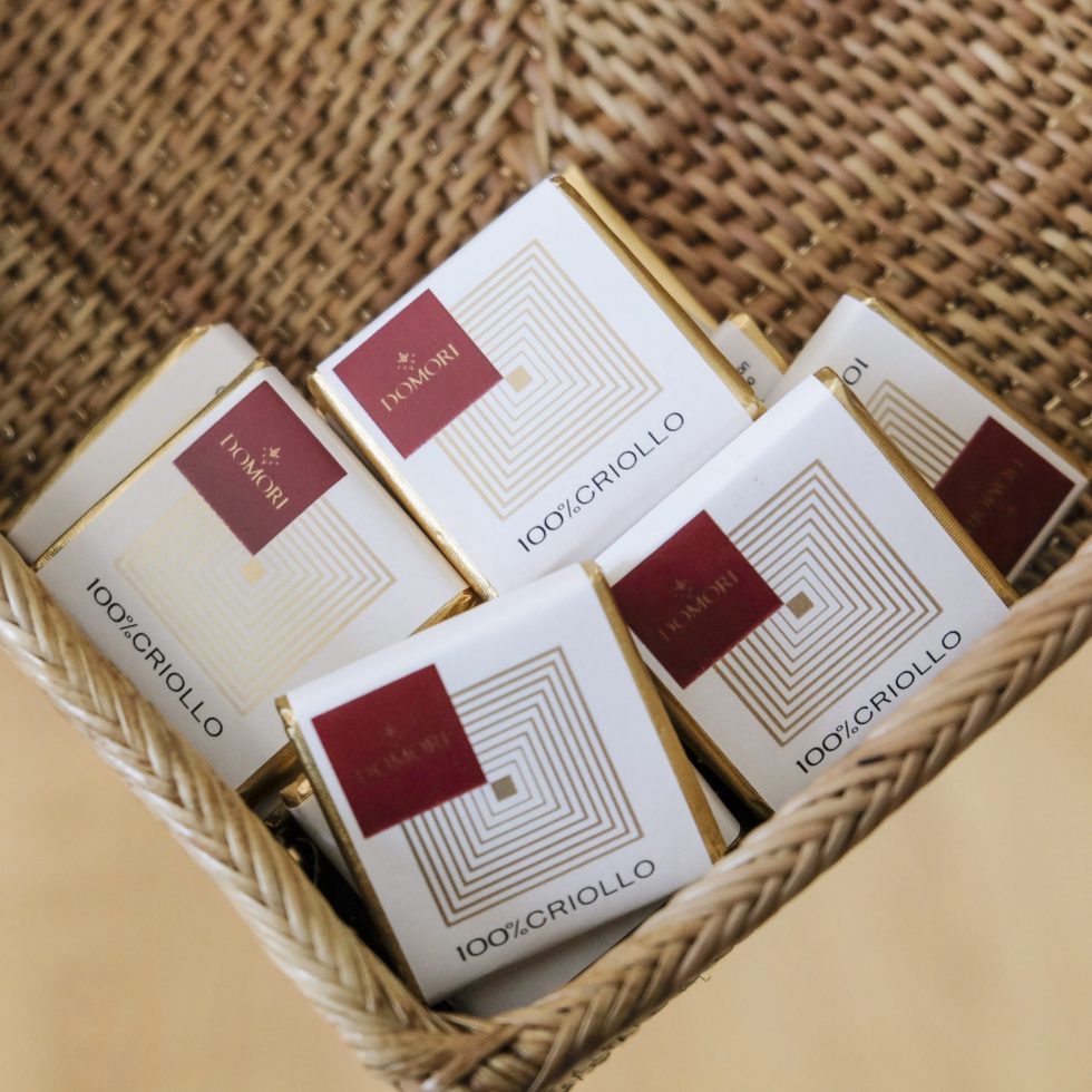Domori Criollo Blend Napolitains 100% Dark Chocolate Squares | World ...