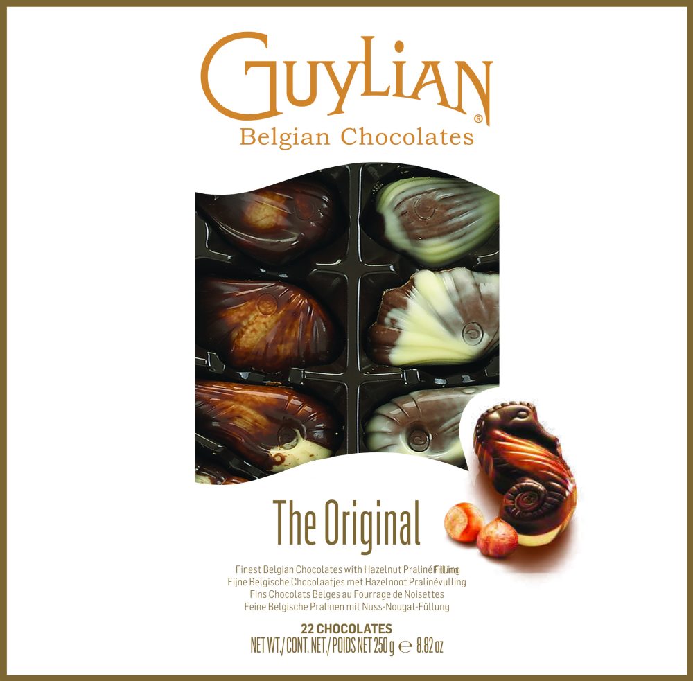 Guylian 22-Piece Chocolate Sea Shells Original Praliné | World Wide ...
